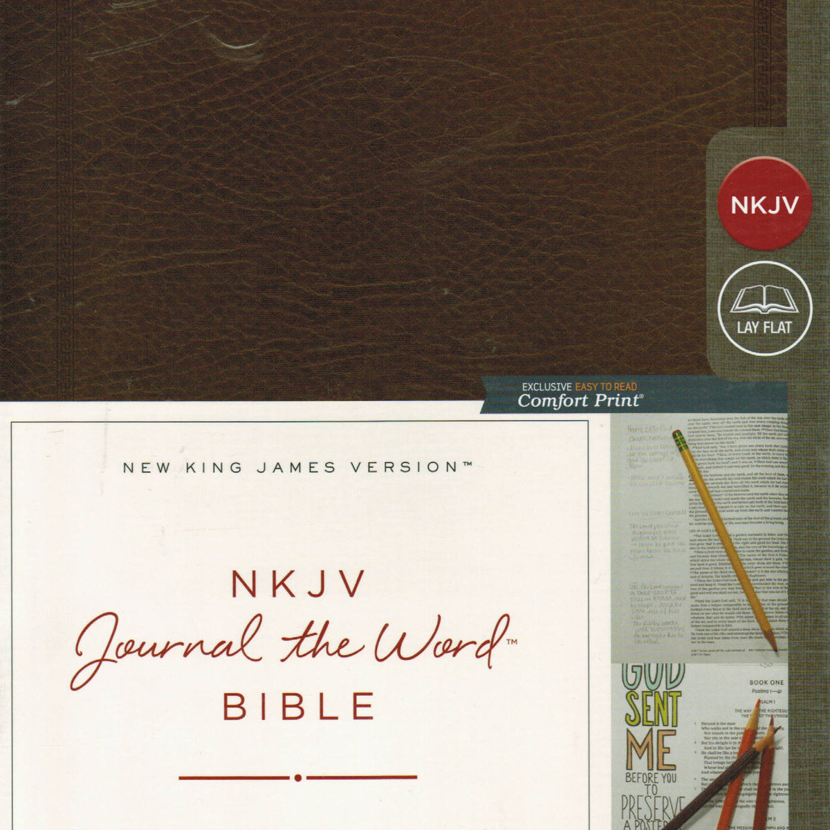 NKJV Bible - Journal the Word (Bonded Leather) – Reformed Book Services