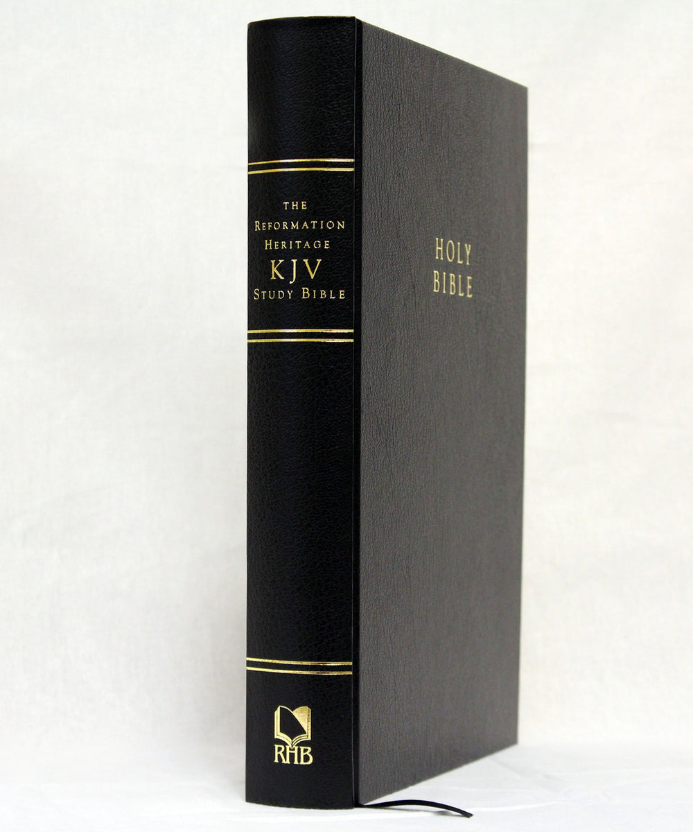 The Reformation Heritage KJV Large Print Study Bible – Reformed Book ...